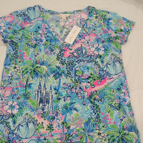 Lilly Pulitzer | Tops | Disney Lilly Pulitzer Parks Collab Cinderella ...